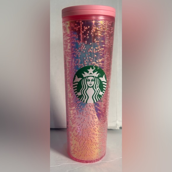 Starbucks | Kitchen | Starbucks Pink Sparkle Cup 6oz | Poshmark